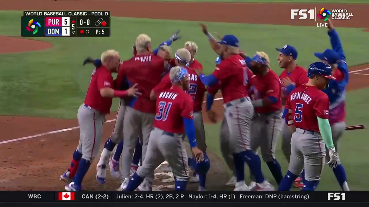 FOX Sports: MLB on Twitter: "LINDOR MAKES IT ALL THE WAY AROUND THE BASES!! WOW!!! 📺: WBC on FS1 ...