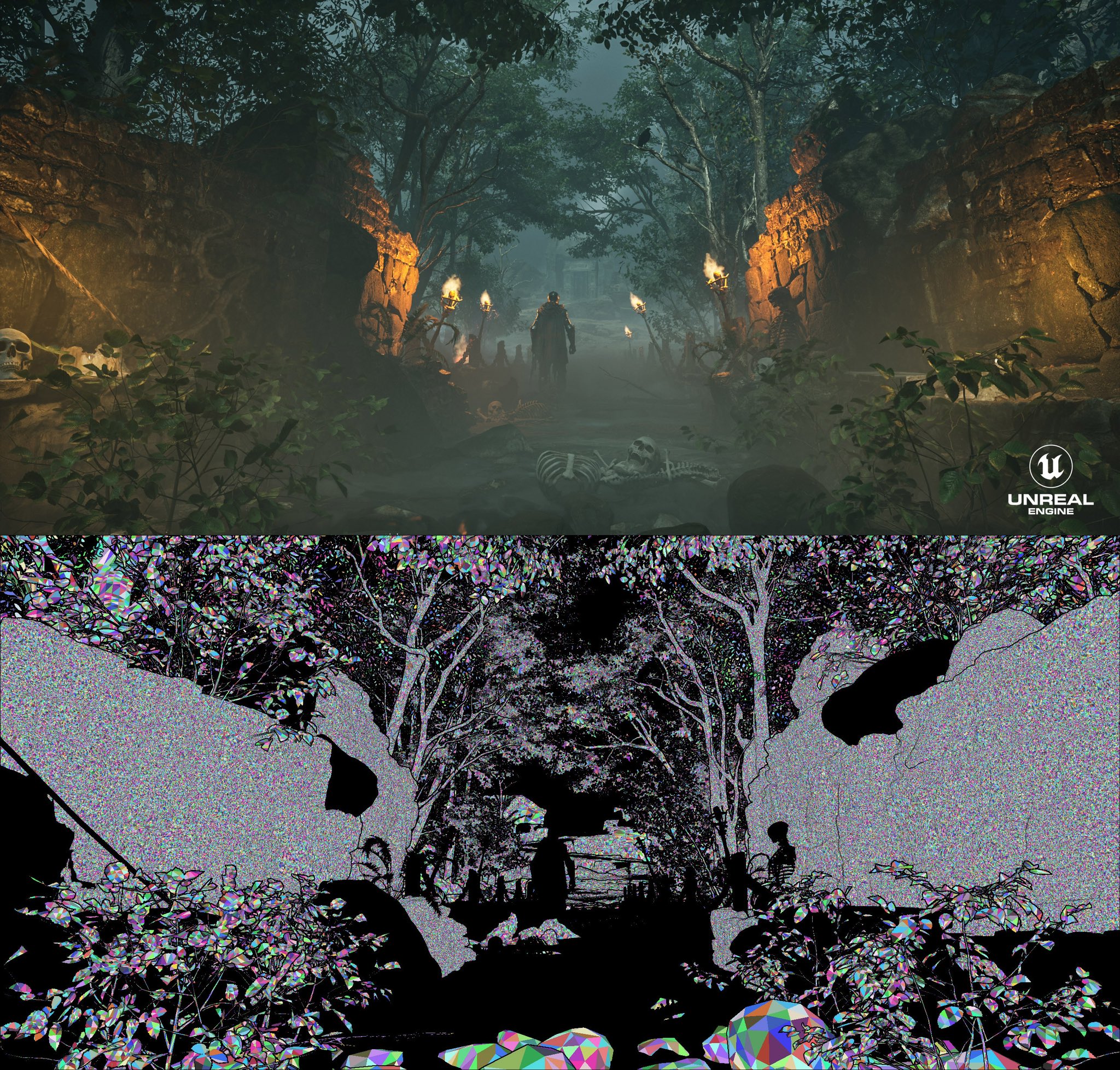 Pasquale Scionti on Twitter: "More progress inspired by Dark Souls created volumetric ground fog ...