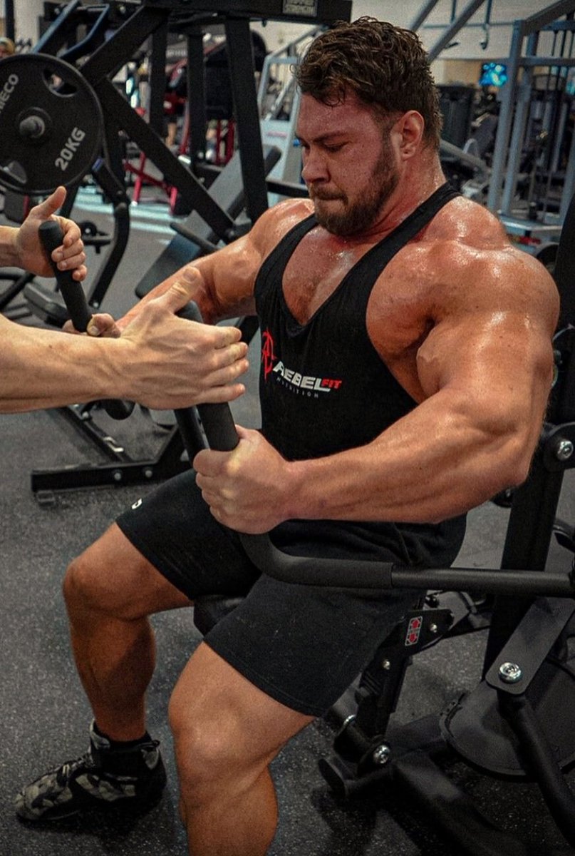 Hot Muscle Studs - 8.8K on Twitter: "Robin Strand, human ball of muscle 💉💉💉"