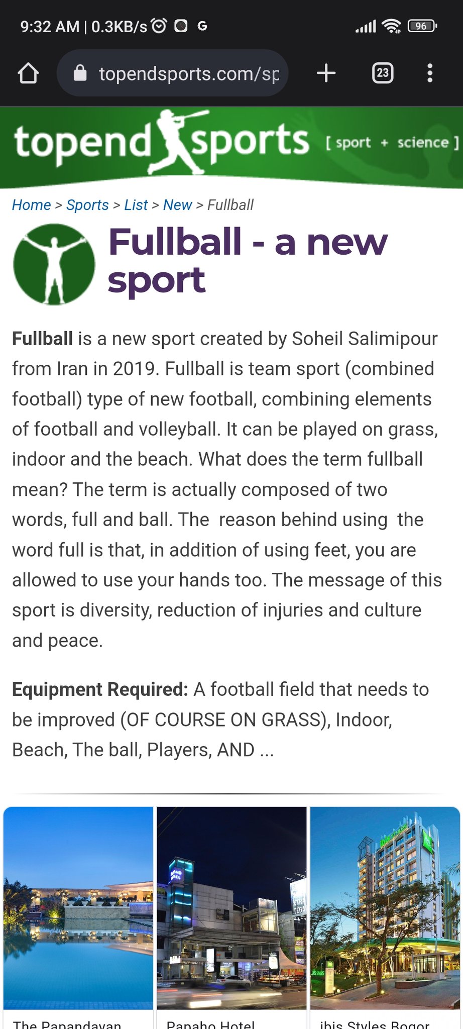 Fredi Anriko on Twitter: "@rizarwi Beda sama ini? Sama2 fullball, kedengeranya juga aturanya ...