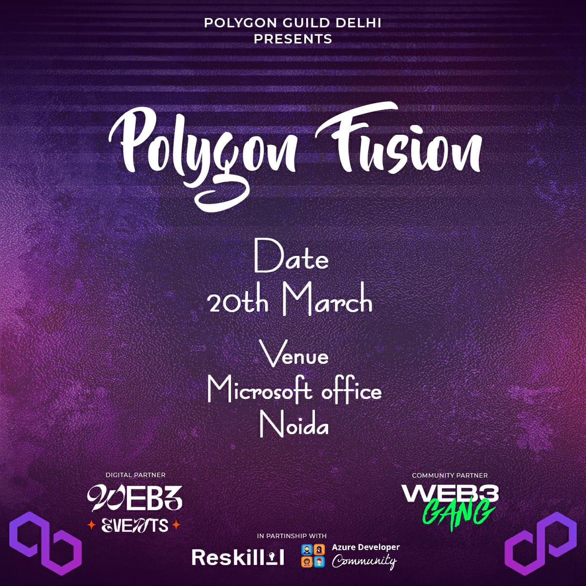 Polygon Guild Delhi on Twitter: "The wait is finally over! Polygon Guild Delhi brings to you ...