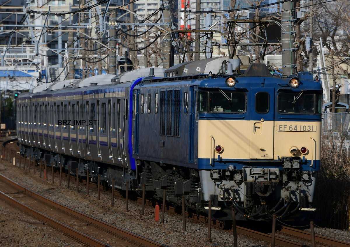🍓🎼憂🎹🐰 on Twitter: "EF64 1031＋E235系1000番台 J-21編成 横須賀・総武快速線"