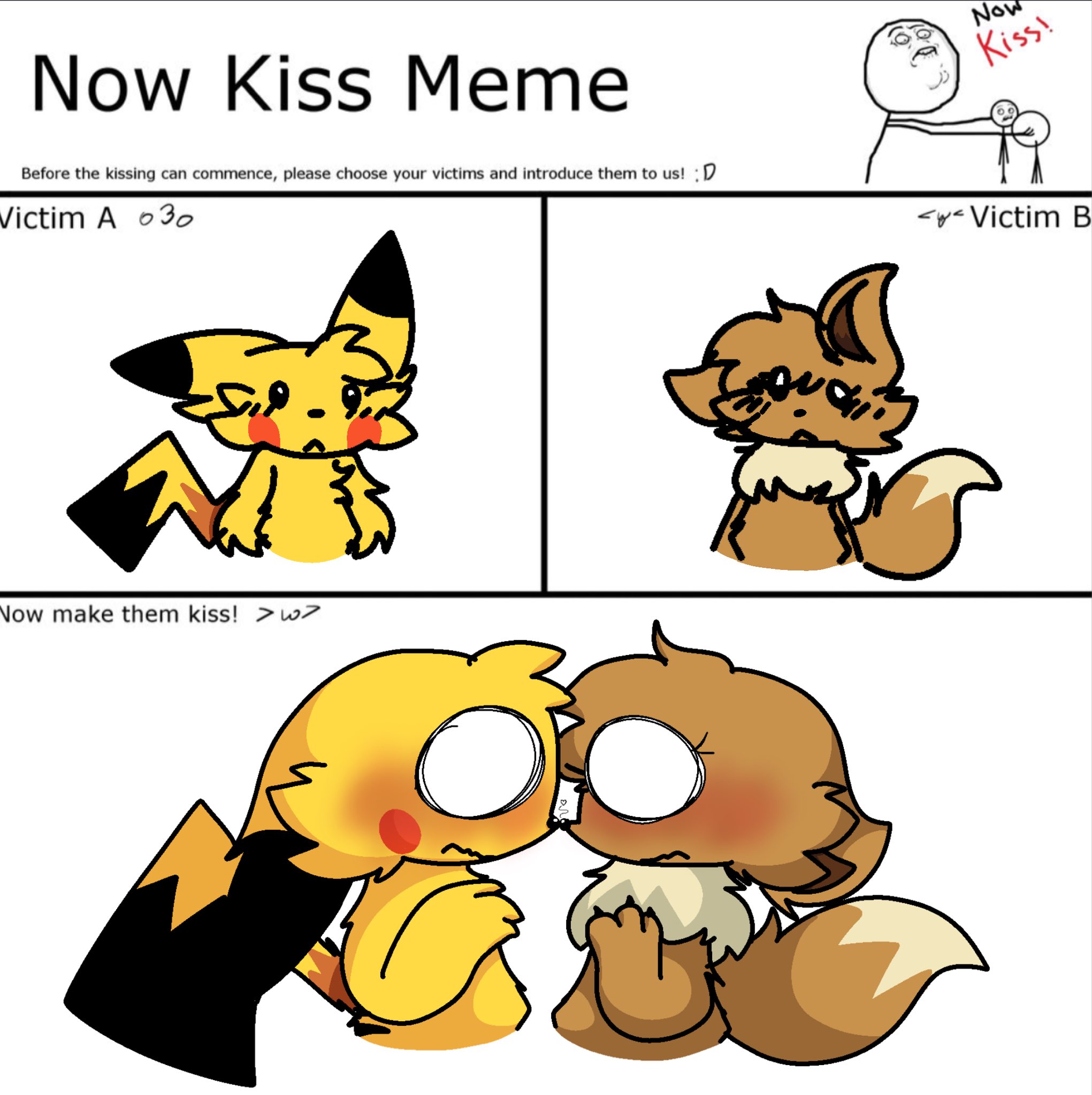 Now Kiss Meme