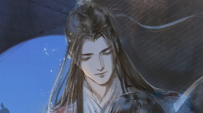 maria on Twitter: "today I offer you lan wangji without his forehead ribbon https://t.co ...