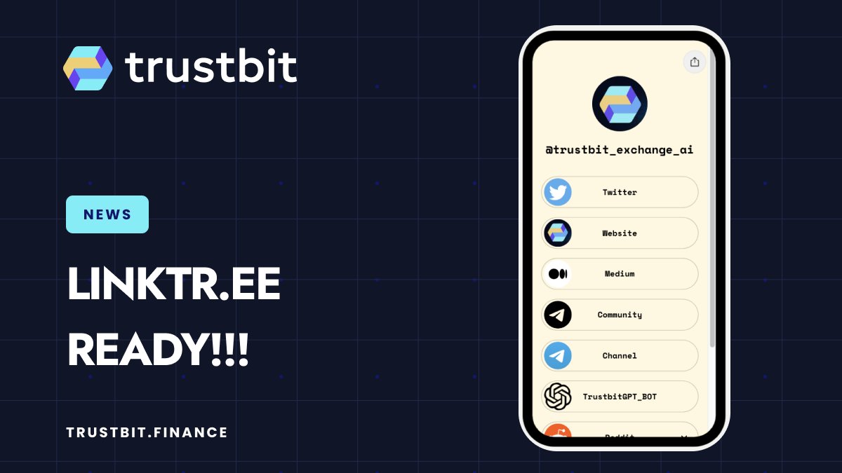 TrustBit Exchange AI 🥏 on Twitter: "Trustbit Exchange has partnered with https://t.co/7EZgBGPxlw ...