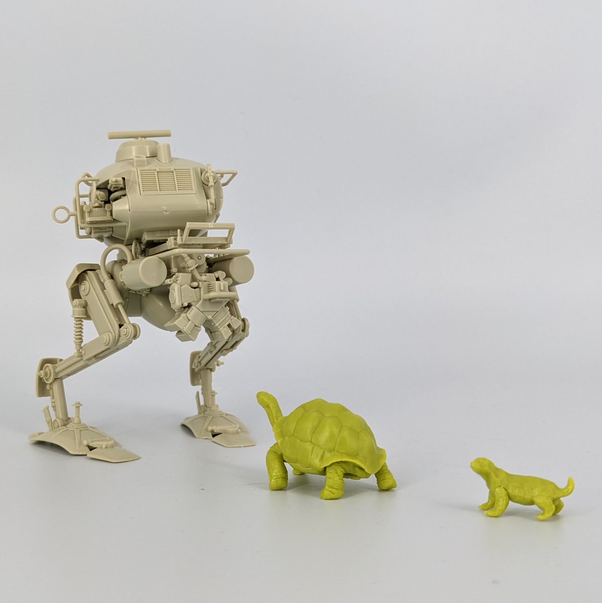 海洋堂ARTPLA on Twitter: "…ﾖﾁﾖﾁ🐢)) #ARTPLA #海洋堂 #マシーネン"