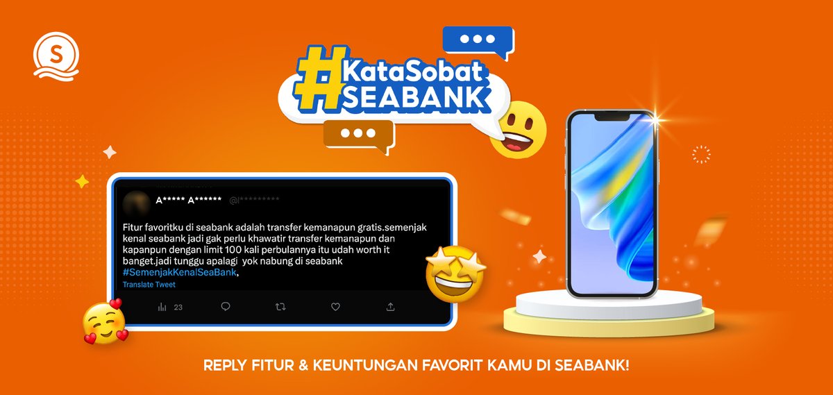 SeaBank Indonesia on Twitter: "Ada yang sama gak nih favoritnya fitur GRATIS TRANSFER kemana aja ...
