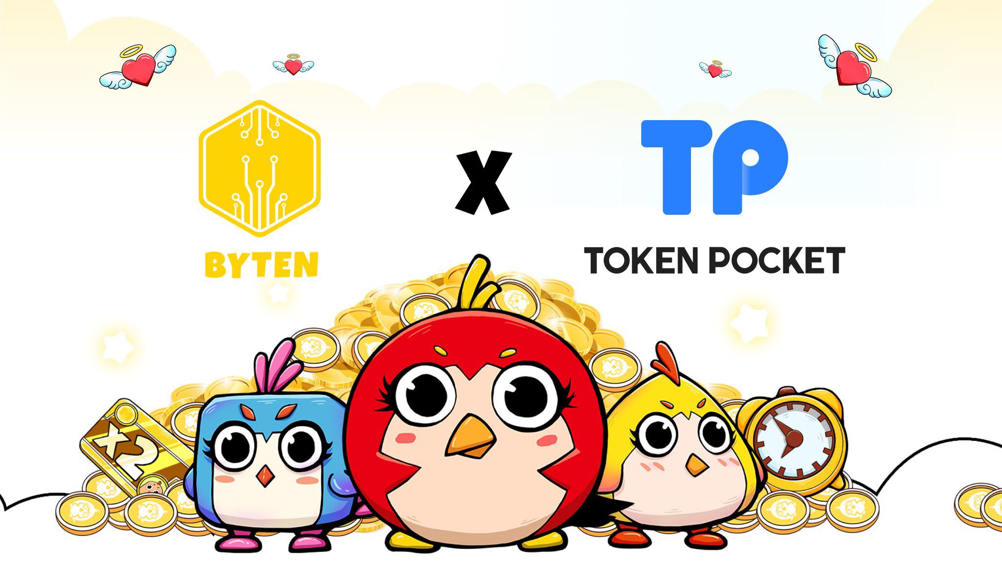 TokenPocket (トークンポケット) 日本公式 on Twitter: "🇯🇵日本限定🇯🇵 🌟TokenPocket × Byten エアドロップキャンペーン🪂 👀 #Byten は今 ...