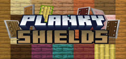 MCPEDL on Twitter: "Planky Shields New Cherry Plank Shield! - Resource Pack - https://mcpedl.com ...