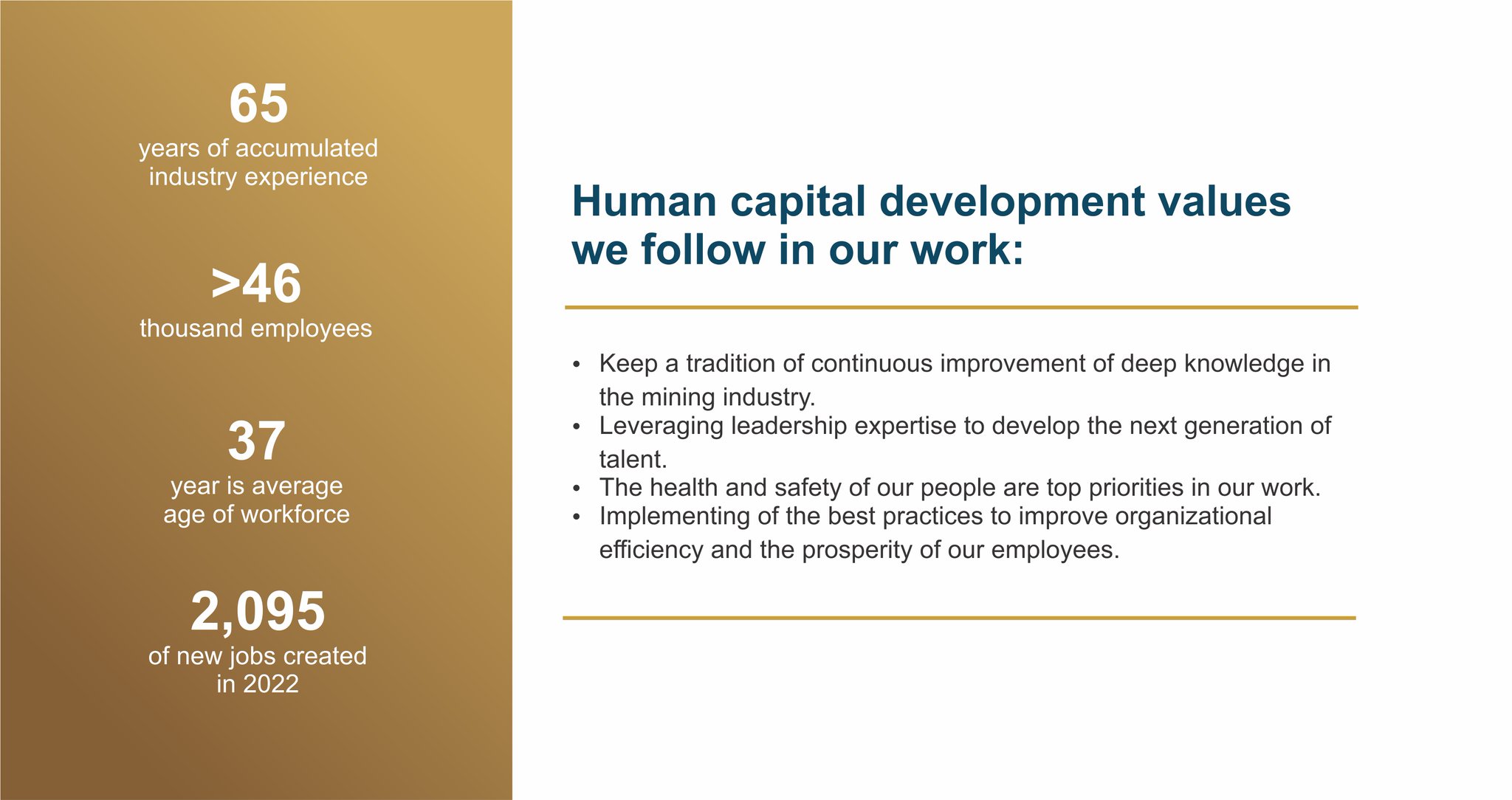 Navoi Mining and Metallurgical Company on Twitter: "Human capital development values we follow ...