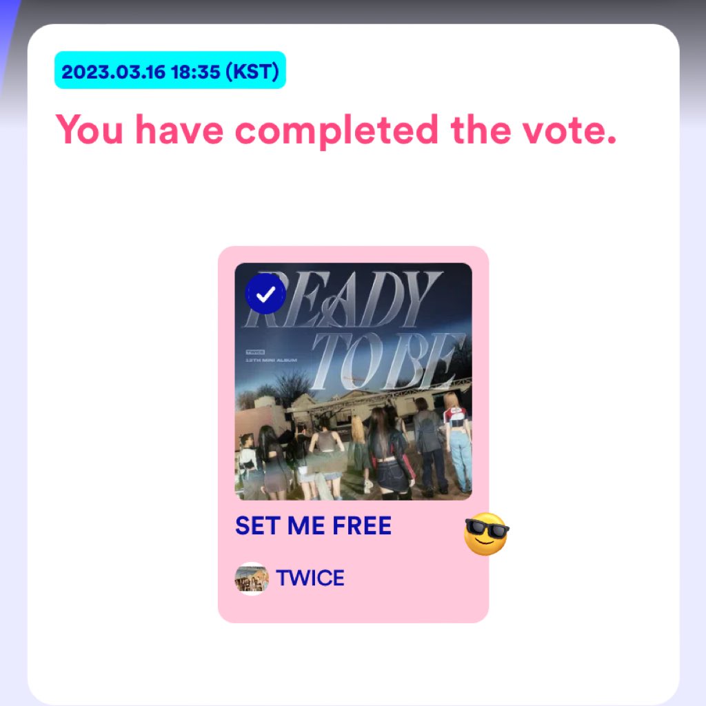 TWICE Indonesia on Twitter: "Vote TWICE di live voting MCountdown sekarang‼️ 🗳 https://mnetplus ...