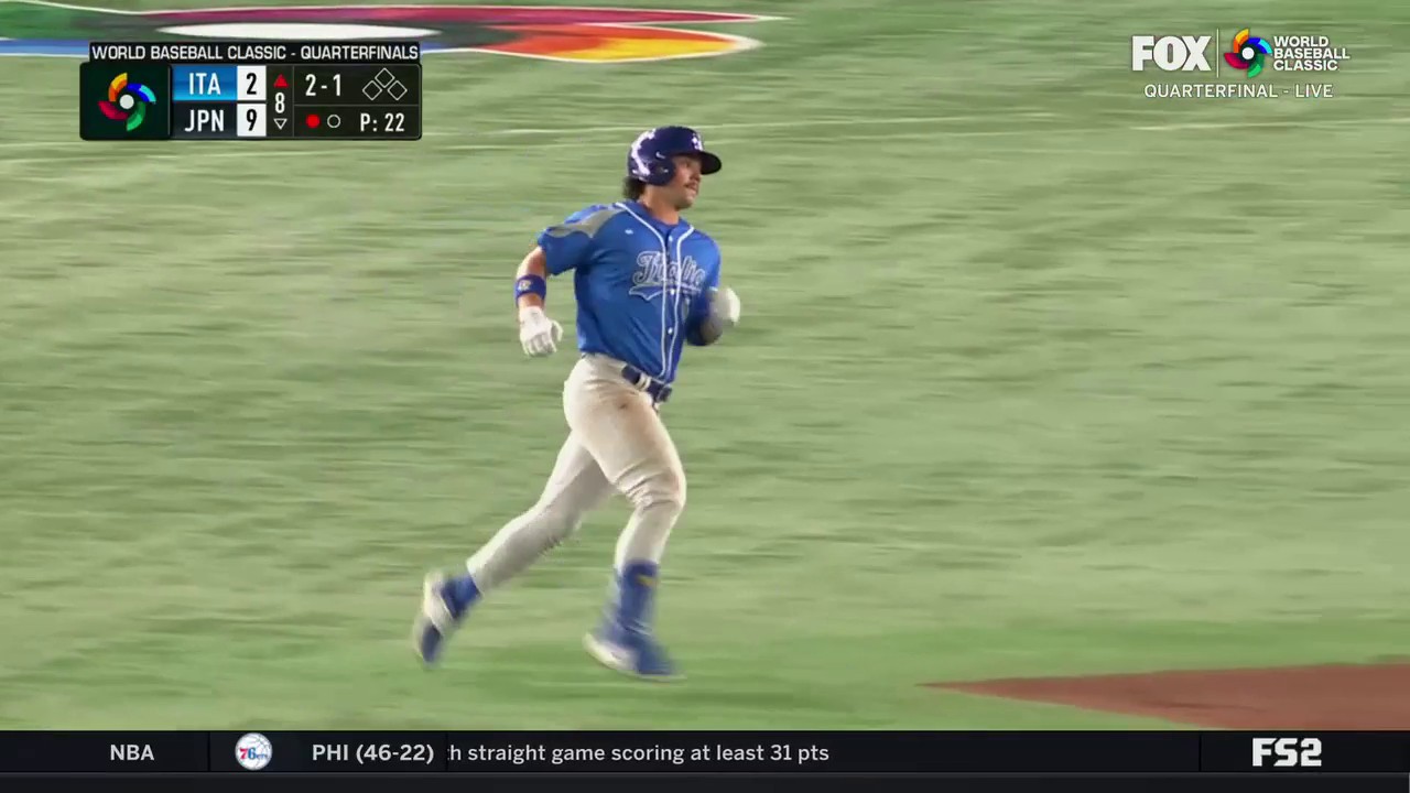 FOX Sports: MLB on Twitter: "Dominic Fletcher hits Italy's first HR of the World Baseball ...