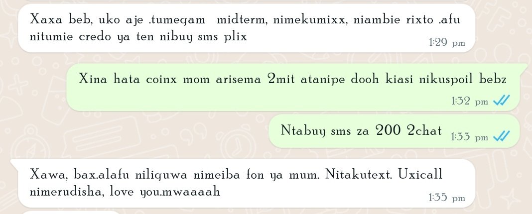 Conversation Between Two People Texting Tagalog