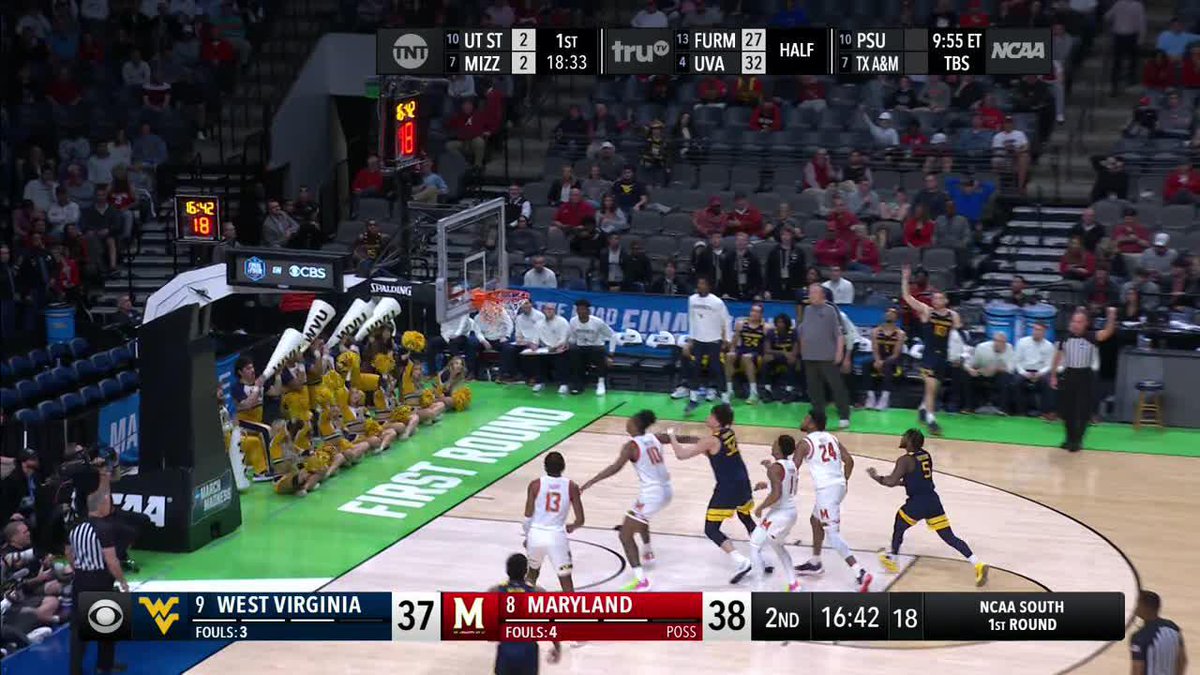 NCAA March Madness on Twitter: "KEDRIAN JOHNSON 4-POINT PLAY 😱 #MarchMadness"