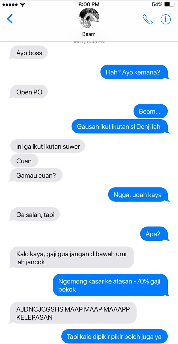 Nanaﾉ。 on Twitter: "O7. Pov reze bersama bawahannya"