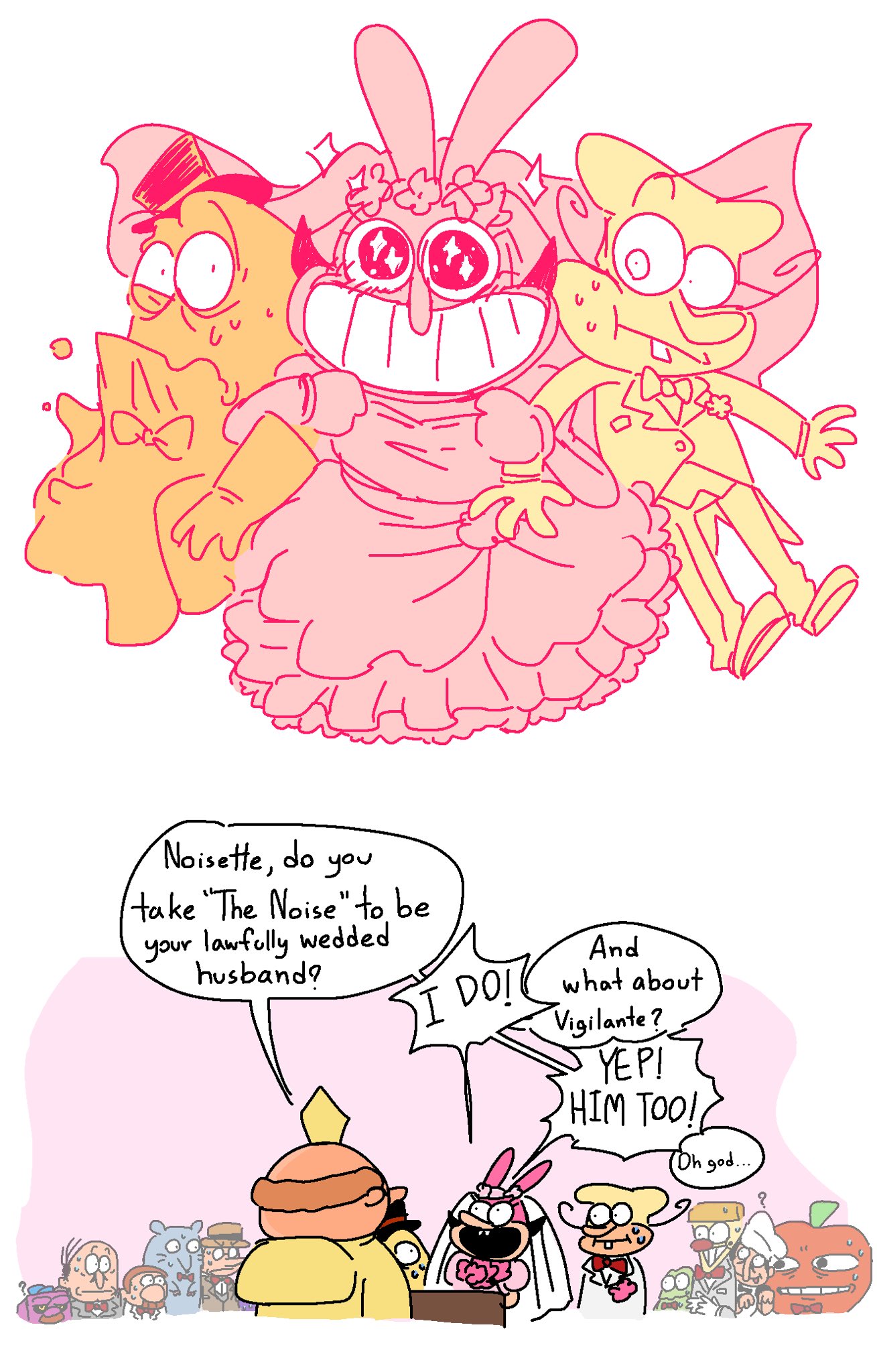 Reden🎈🍕 on Twitter: "Act3. Happy ending (?) Noisette got 2 housewives now and they all live ...