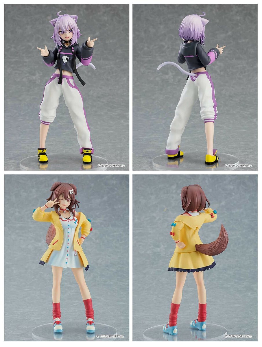 電撃ホビーウェブ on Twitter: "【今日の話題】『#ホロライブ』猫又おかゆと戌神ころねのフィギュア「POP UP PARADE」が再販！Amazonで予約受付中！ https ...