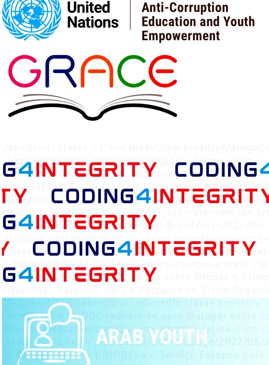 UNODC Anti-Corruption and Economic Crime on Twitter: "RT @UNODC_OGCCR: 🔈@UNODC #Coding4Integrity ...