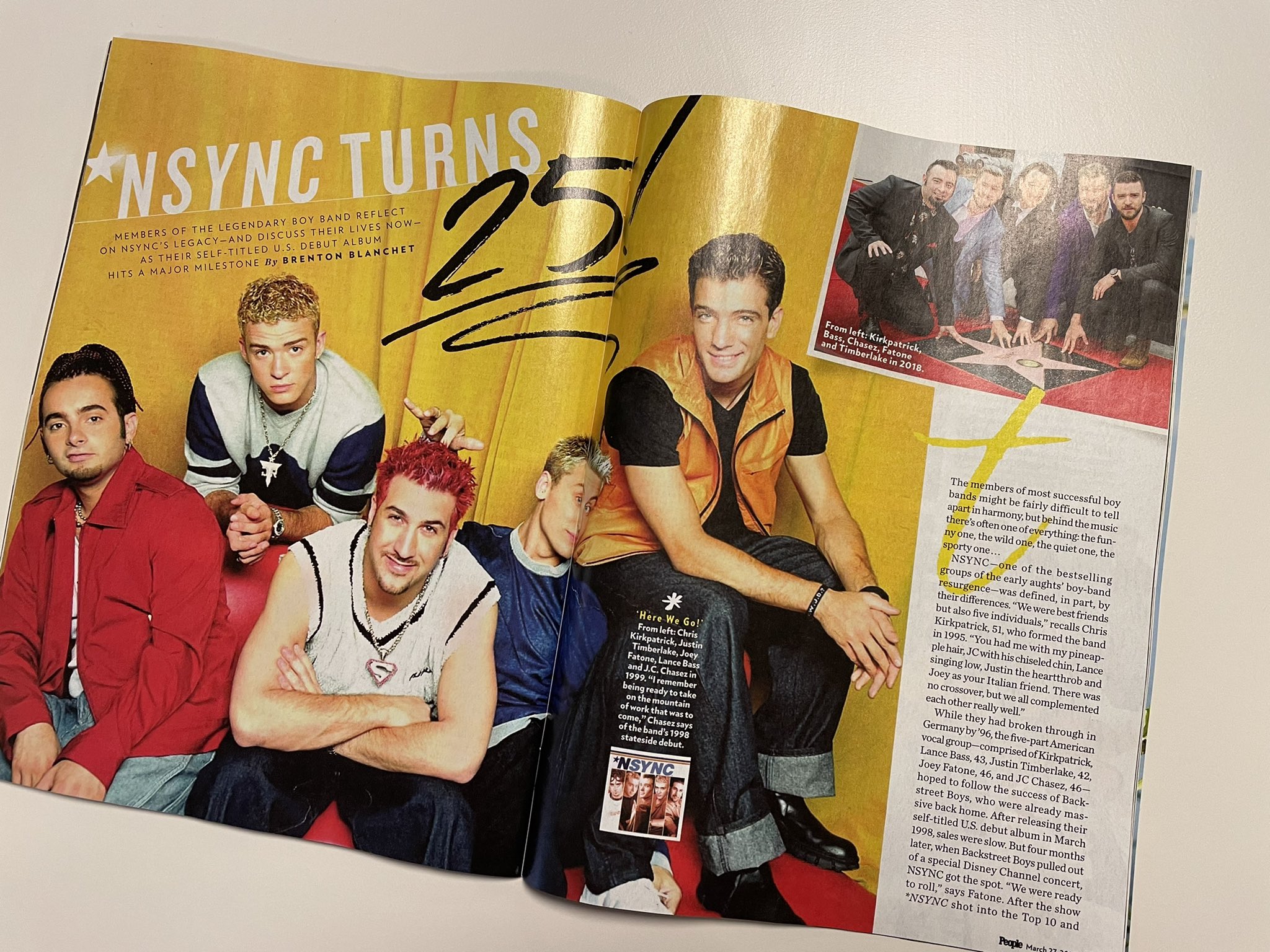 Nsync Poster 1998