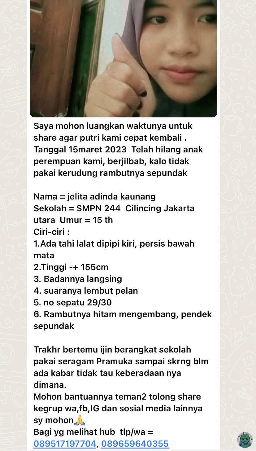 Tanyarl ㅡ 🚫 Rep OOT/JUALAN/LINK AFF on Twitter: "💚 guys bantu like and rt ya biar cepet ketemu ...