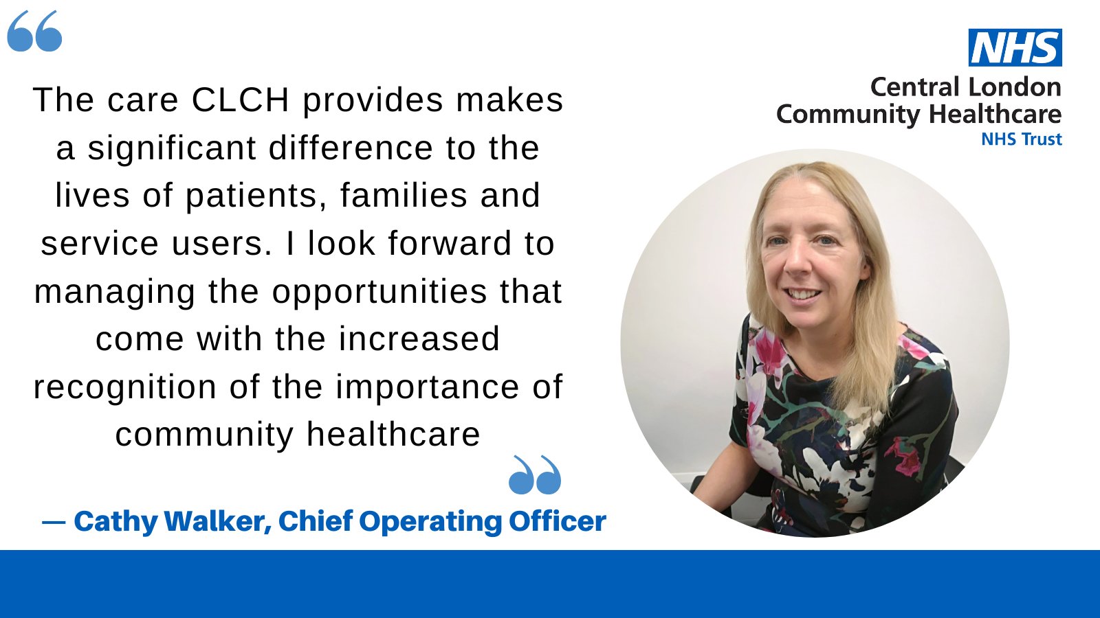 Clch Nhs Trust On Twitter We Are Delighted To Announce That