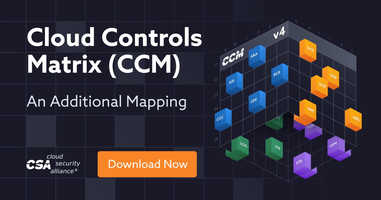 CloudSecurityAlliance on Twitter: "The Cloud Security Alliance (CSA) and the Cloud Controls ...