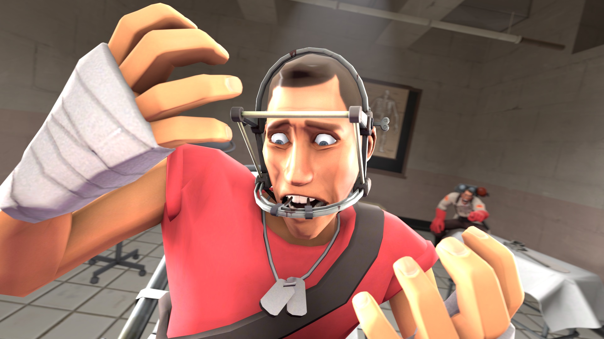 Tf2 Scout Face Wallpaper Scout Team Fortress 2 Wallpapers Wallpaper