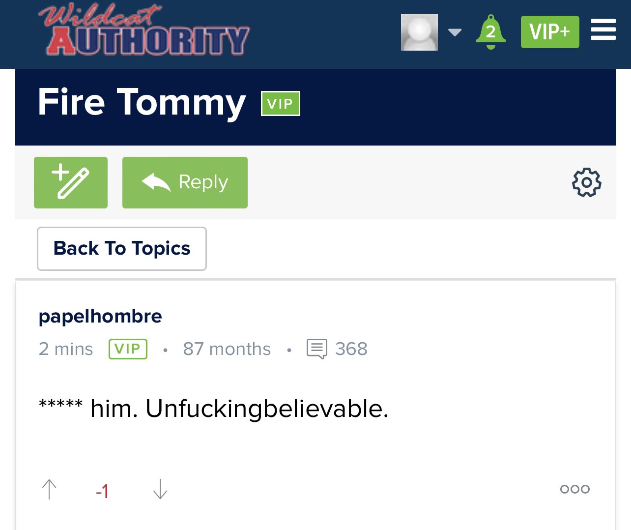 Message Board Geniuses on Twitter: "#Arizona lost. Fire Tommy Lloyd! #FireEverybdoy https://t.co ...