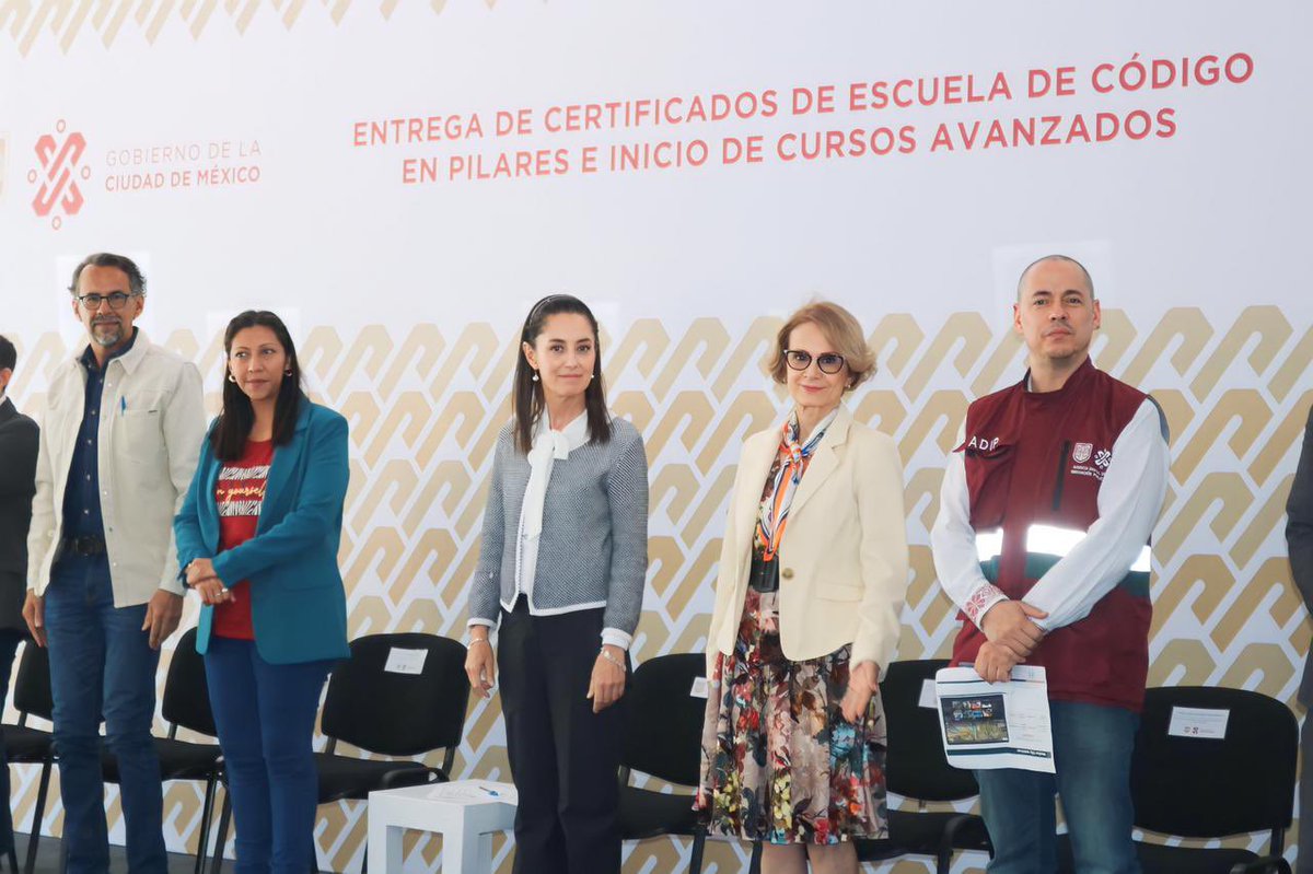Sectei Cdmx On Twitter La Jefadegobierno Claudia Sheinbaum Entregó