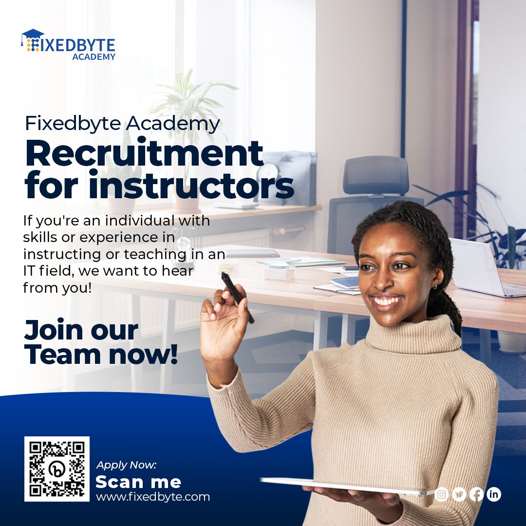 Fixed Byte on Twitter: "RT @king_gbele: Join the Fixedbyte team"