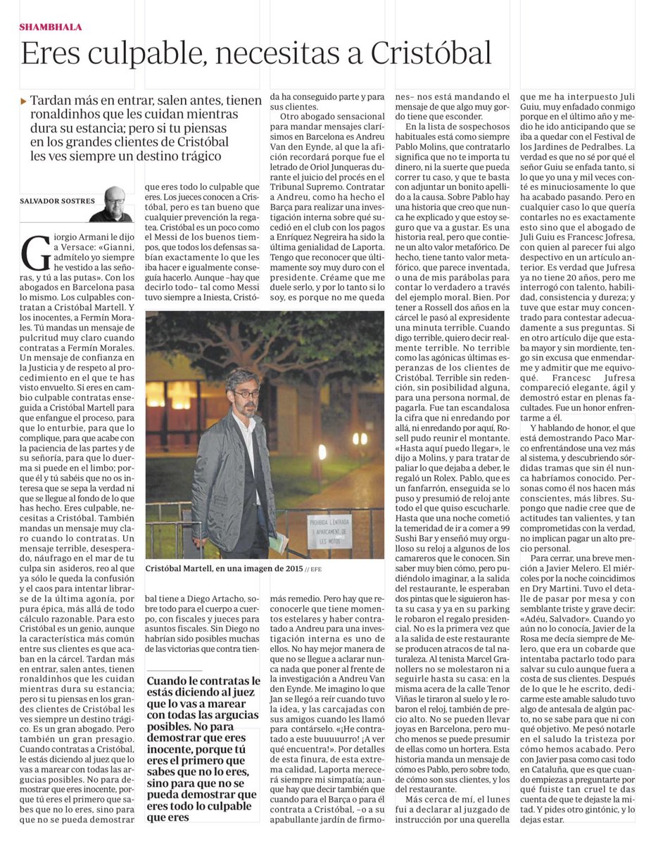 Artículos de Sostres on Twitter: Artículos de Sostres on Twitter:
