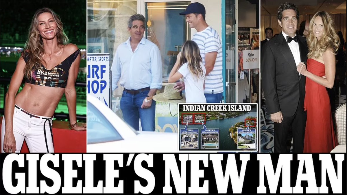 Daily Mail US on Twitter: "Gisele Bündchen and billionaire Jeffrey Soffer are 'seeing each other ...