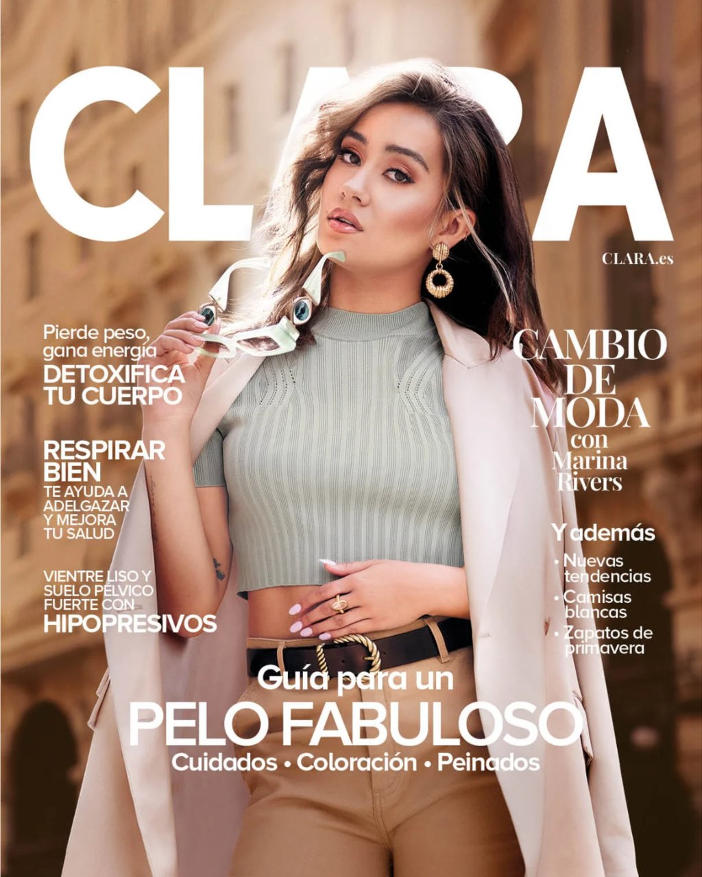 Revista Clara on Twitter: "¡Sorpresa! 💕 ⚡ Marina Rivers es la portada del nuevo número de CLARA ...