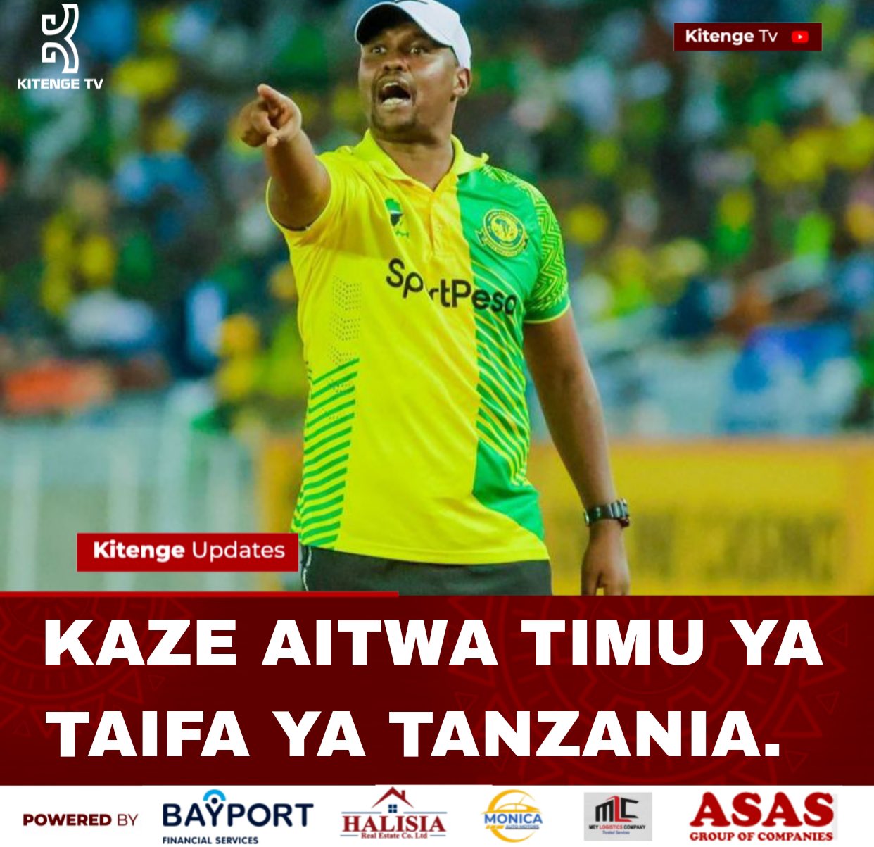 Maulid Kitenge on Twitter: "Kocha wa timu ya taifa Taifa Stars, Adel Mrouche amepewa nafasi ya ...