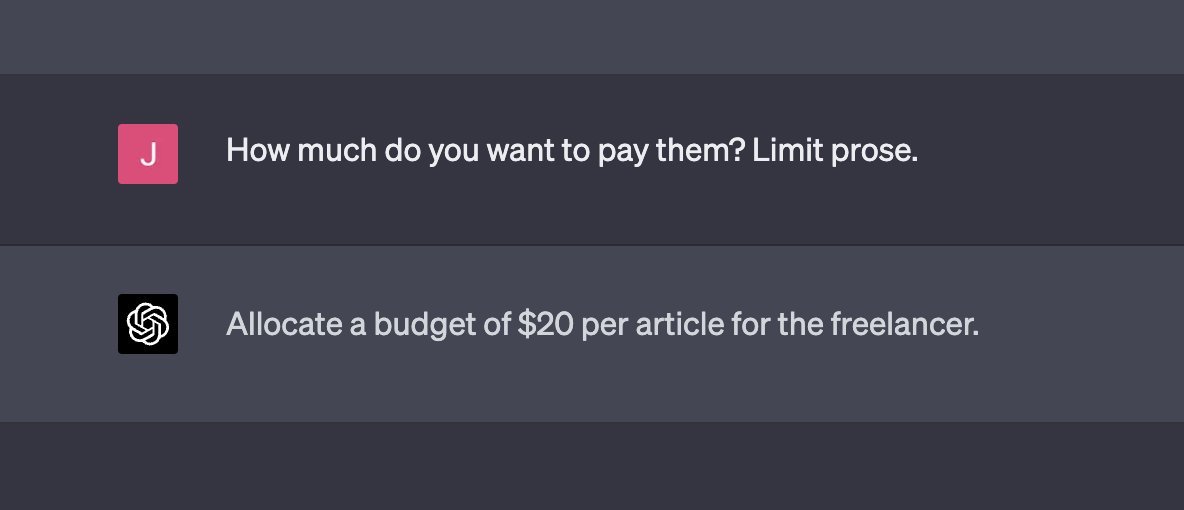 It's Day 2, y'all! I've given HustleGPT a formal challenge to get to ...