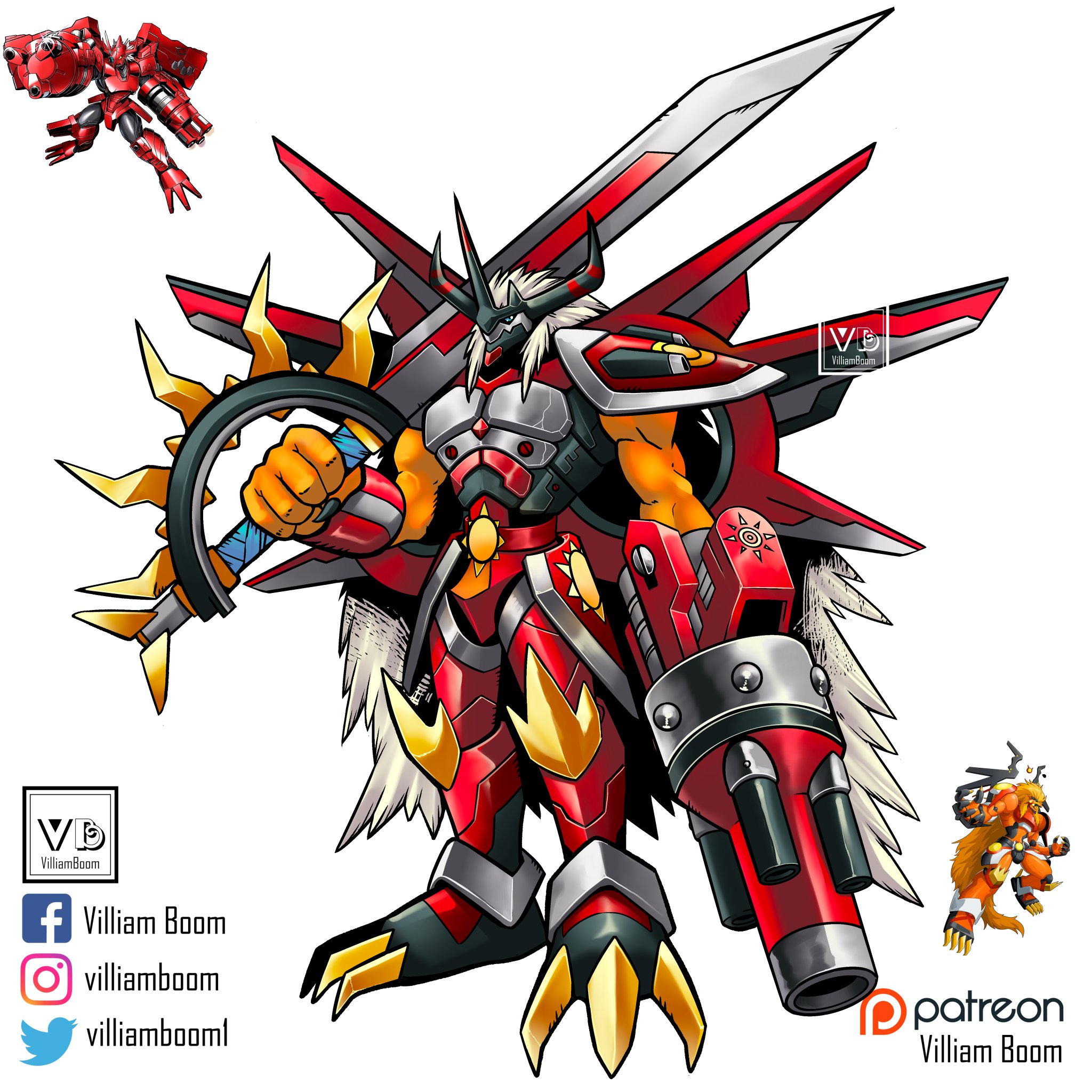 Shoutmon Evolution Chart