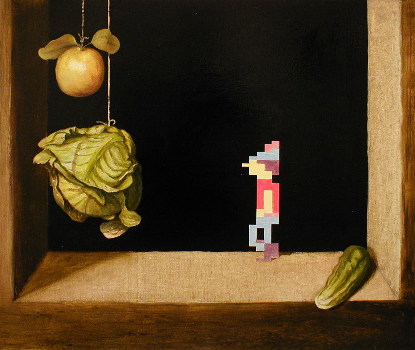 Minecraft Painting In Real Life