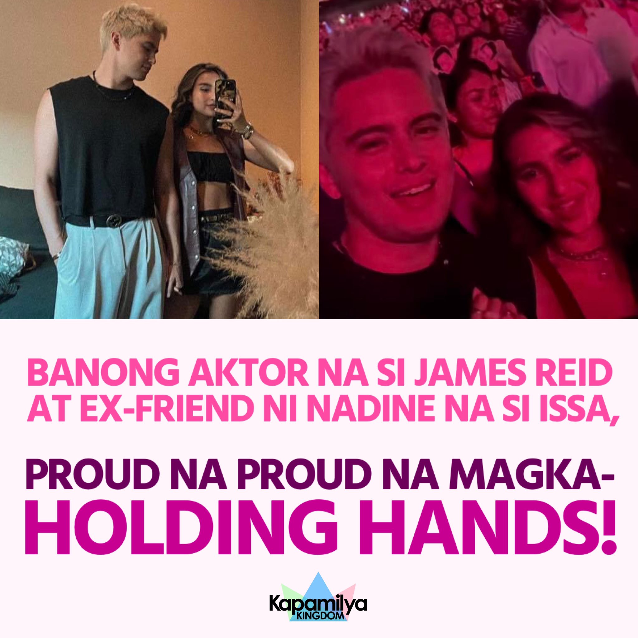 Nadine Lustre And James Reid Holding Hands