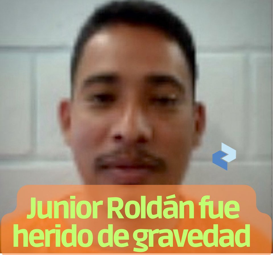 Código Vidrio on Twitter: "🔴Última Hora: Junior Roldán, alias JR, fue baleado está noche junto a ...