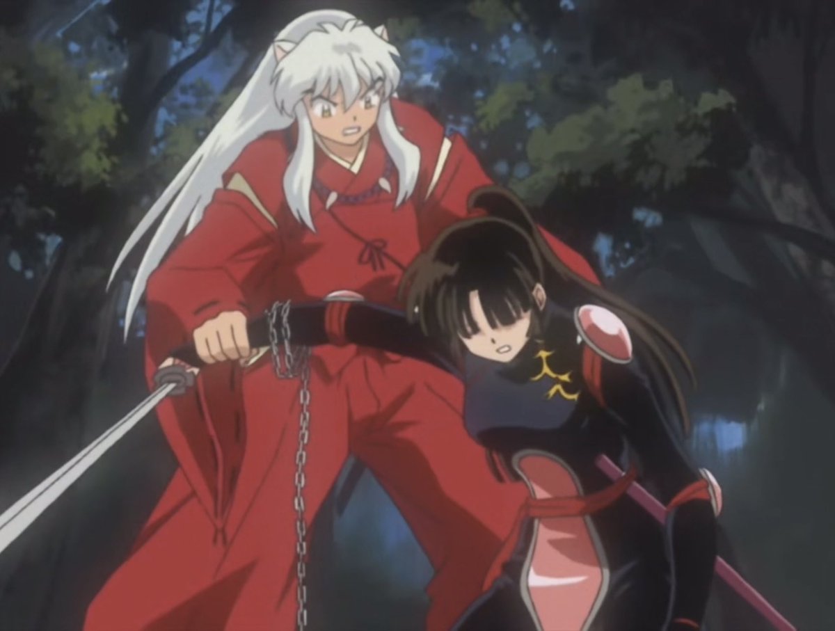 daily inuyasha on Twitter: "I love inuyasha and sango’s friendship!"