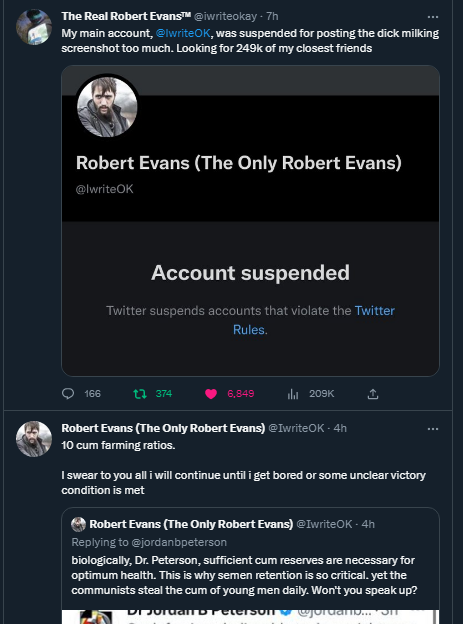 The Serfs on Twitter: "Twitter is so broken that I have both Robert Evans establishing that he's ...