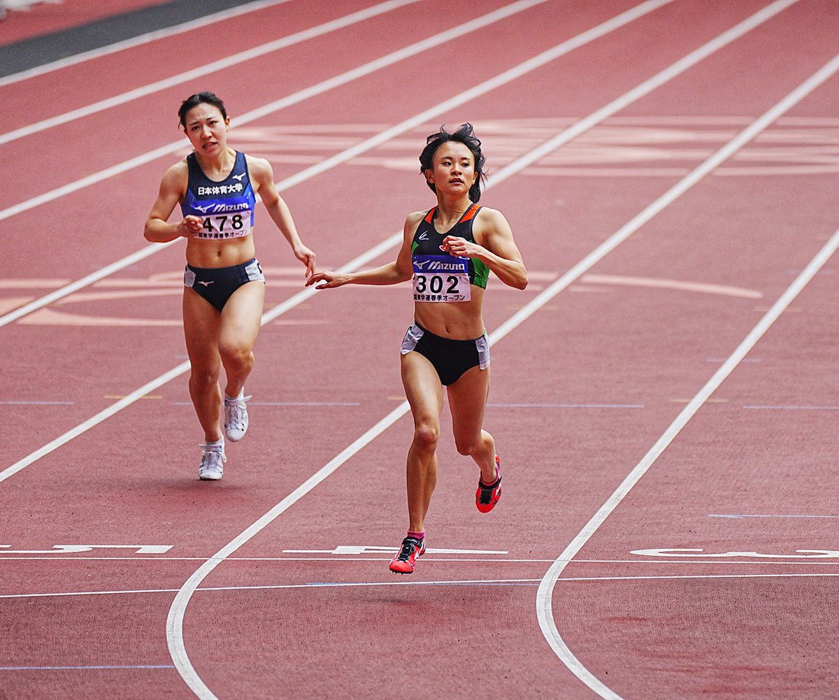 ハイテンコーギー on Twitter: "女子200m 守屋憧里(大東大) 25″31 #春季オープン"