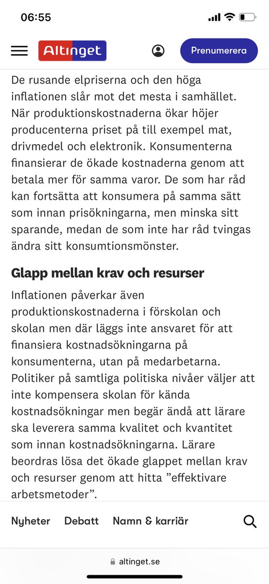 Marcus Larsson's Threads – Thread Reader App