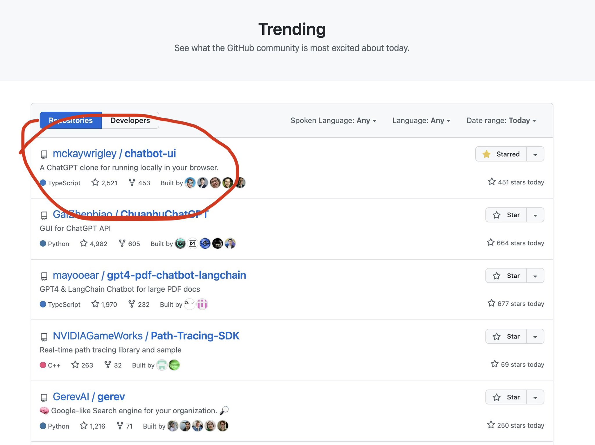 Mckay Wrigley on Twitter: "Chatbot UI was #1 on GitHub yesterday. I believe it’s essential to ...