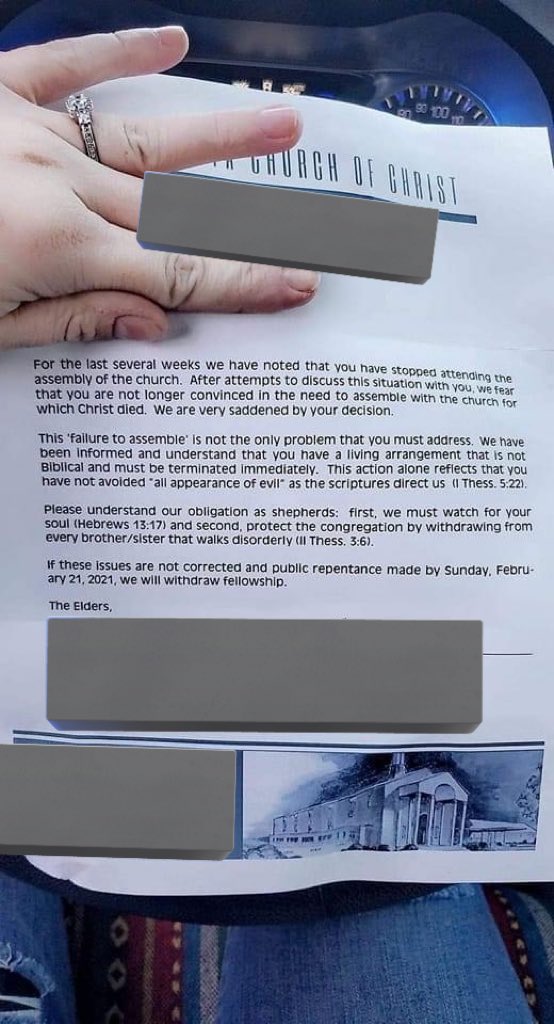 Tipster On Twitter If I Got This Letter From A Church Id Reply With Kindly Go Fuck Yourself