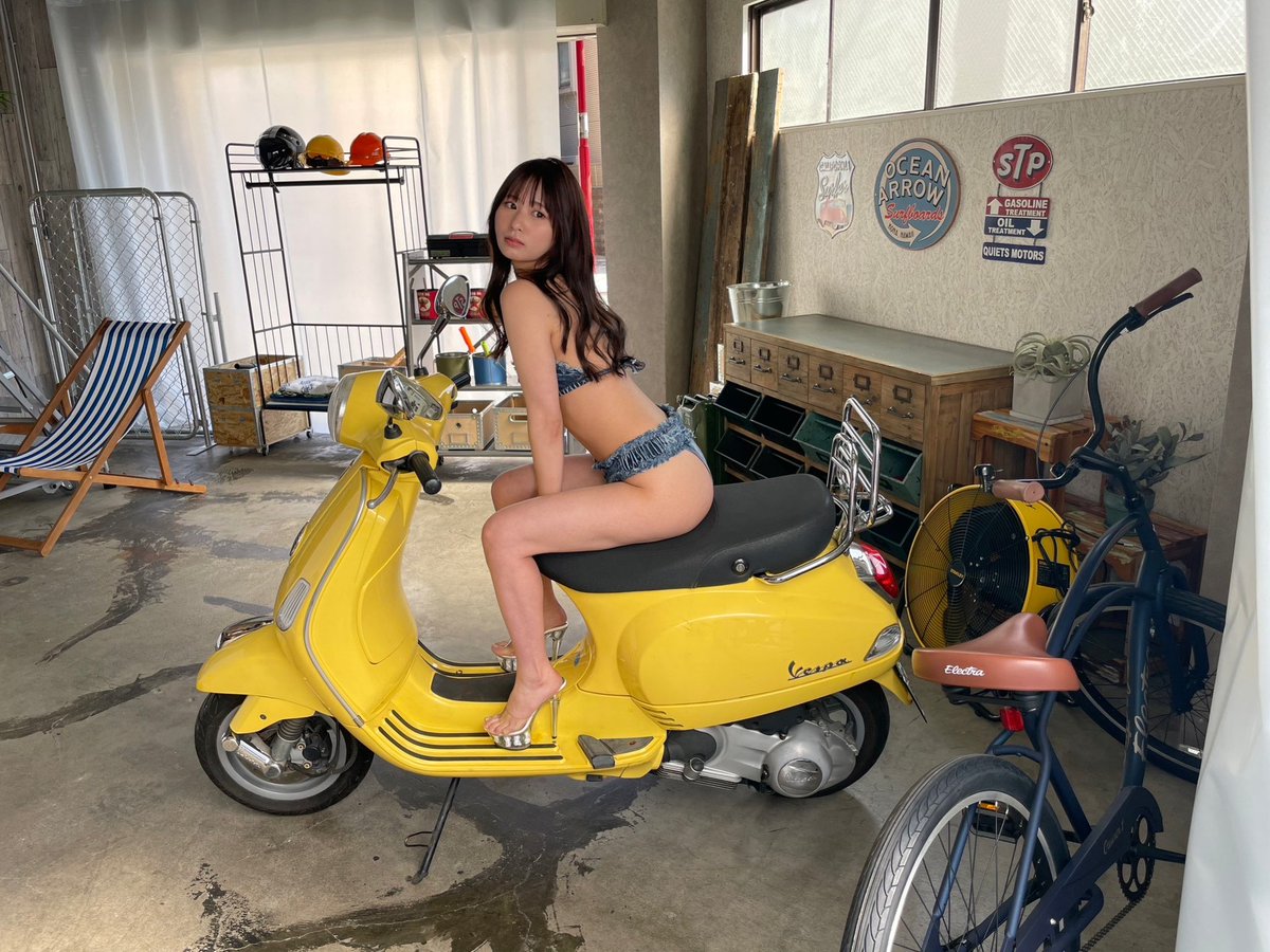 有村 果夏 4 26 1st Dvd発売 On Twitter 春に発売のグラビアプレスvol 5 の撮影中の様子📸 ️ 発売したらぜひ
