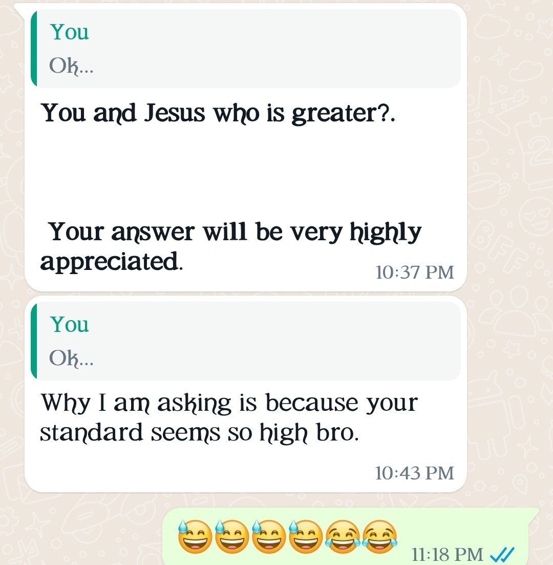 So funny how chosing to live your life by design means high standards ...