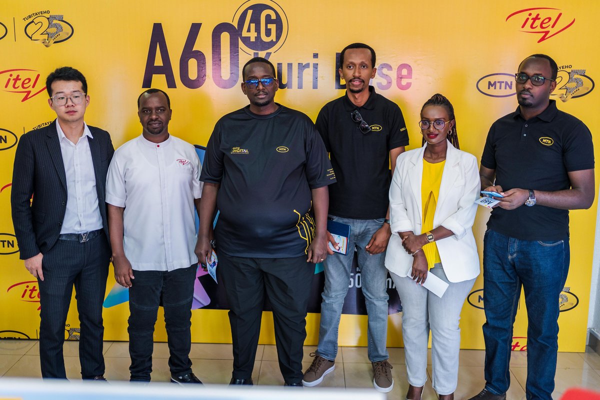 MTN Rwanda on Twitter: "#WhatAreWeDoingToday MTN Rwanda has launched the smart phone, iTel A60 ...