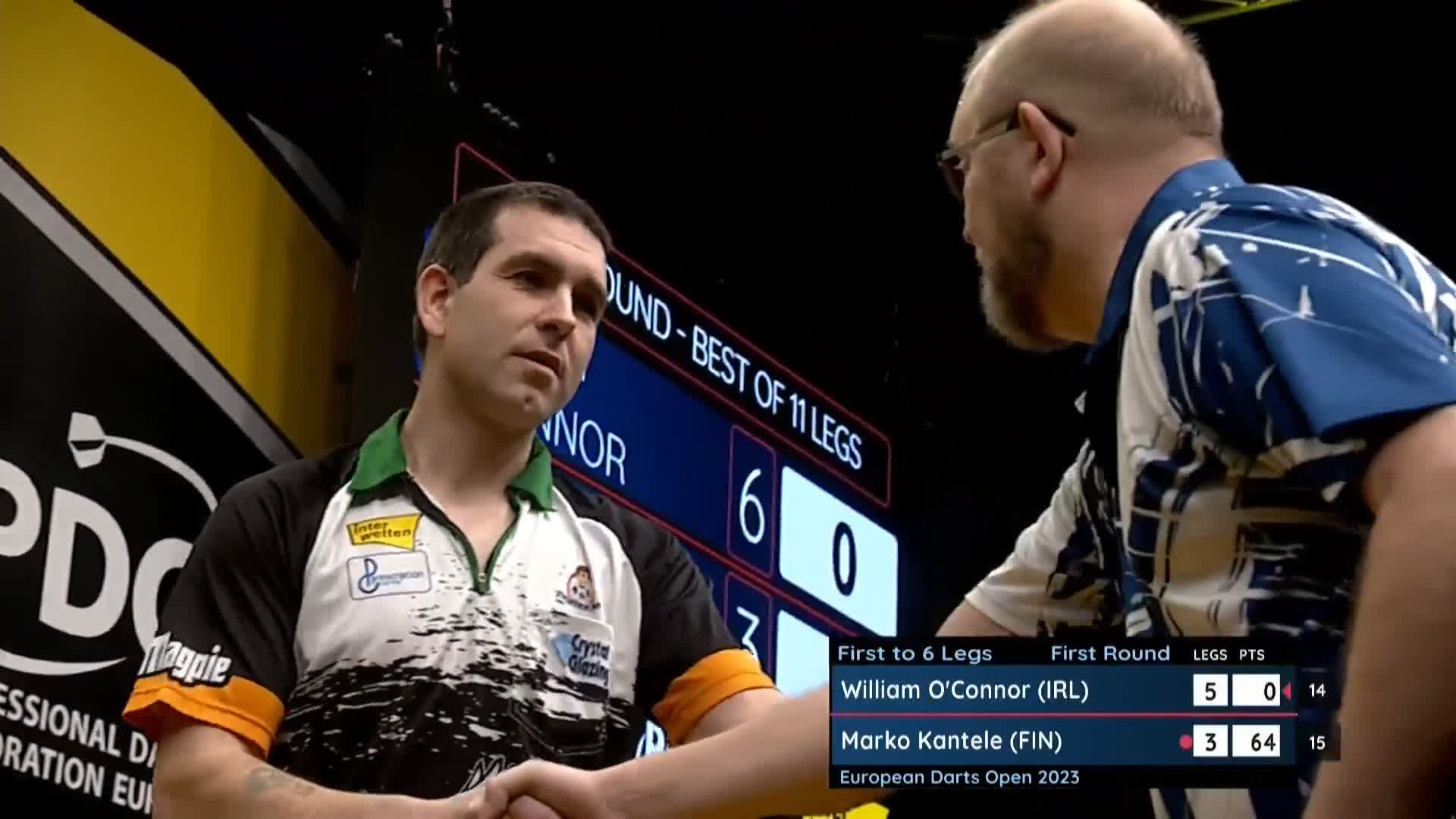 PDC Darts on Twitter: "O'CONNOR SETS UP SCHINDLER SHOWDOWN! William O'Connor is the first winner ...