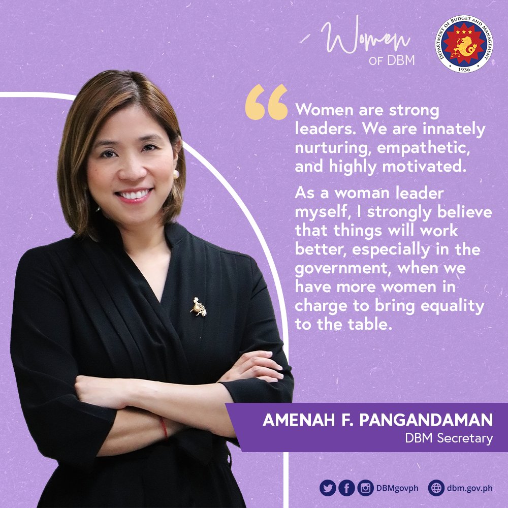 Dbm Philippines On Twitter Womenofdbm Secretary Amenah F